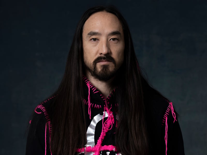 Steve Aoki builds a universe on 'HiROQUEST 2: Double Helix.' He also ...