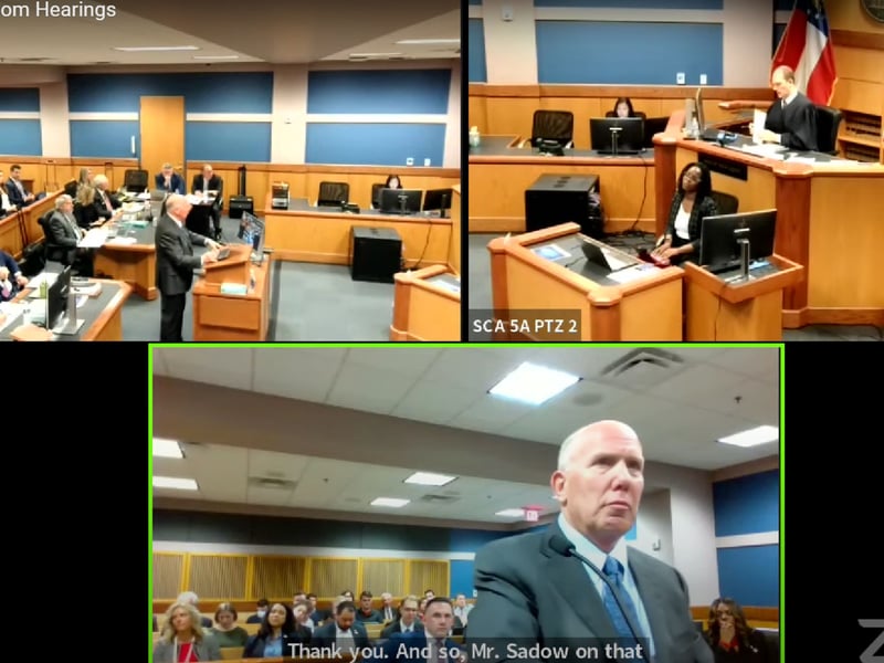 Trump attorney takes stage in Georgia election subversion case ...