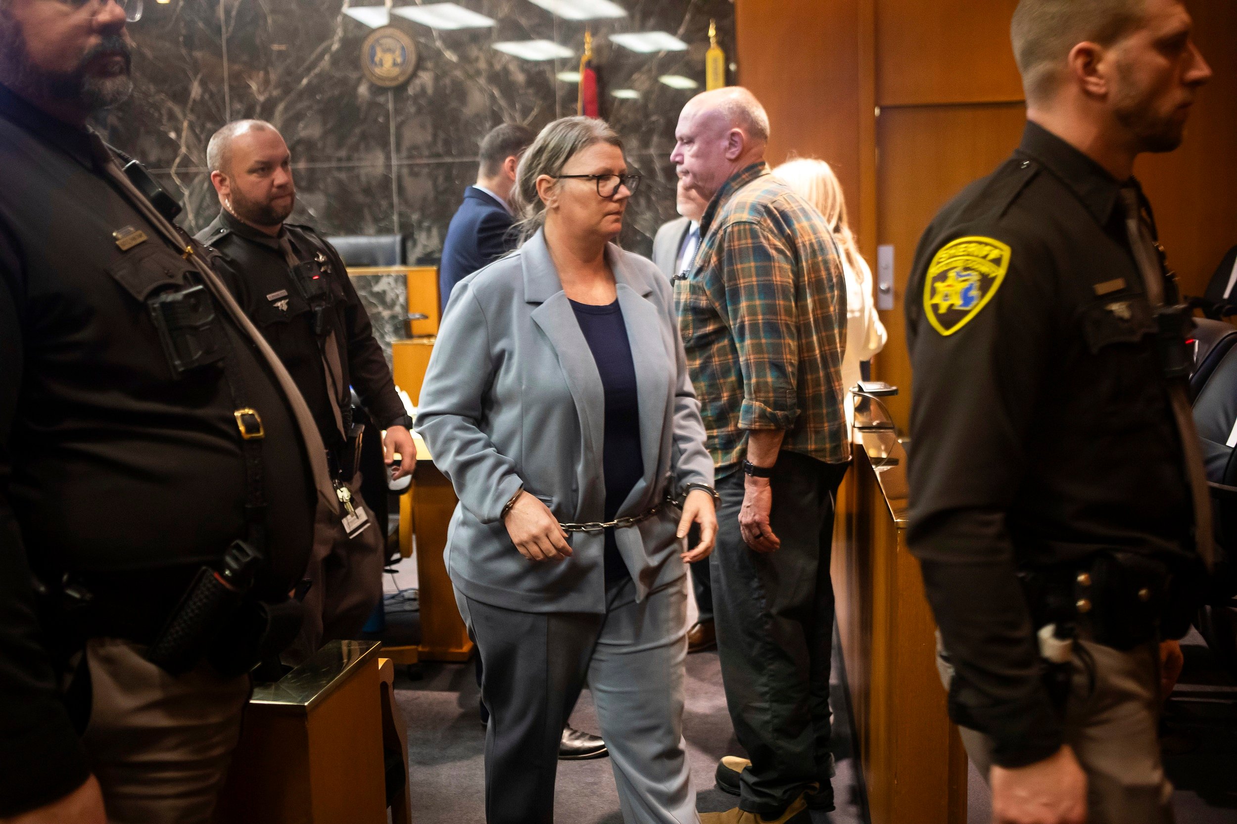 Jurors shown police bodycam footage of manhunt for Michigan school ...