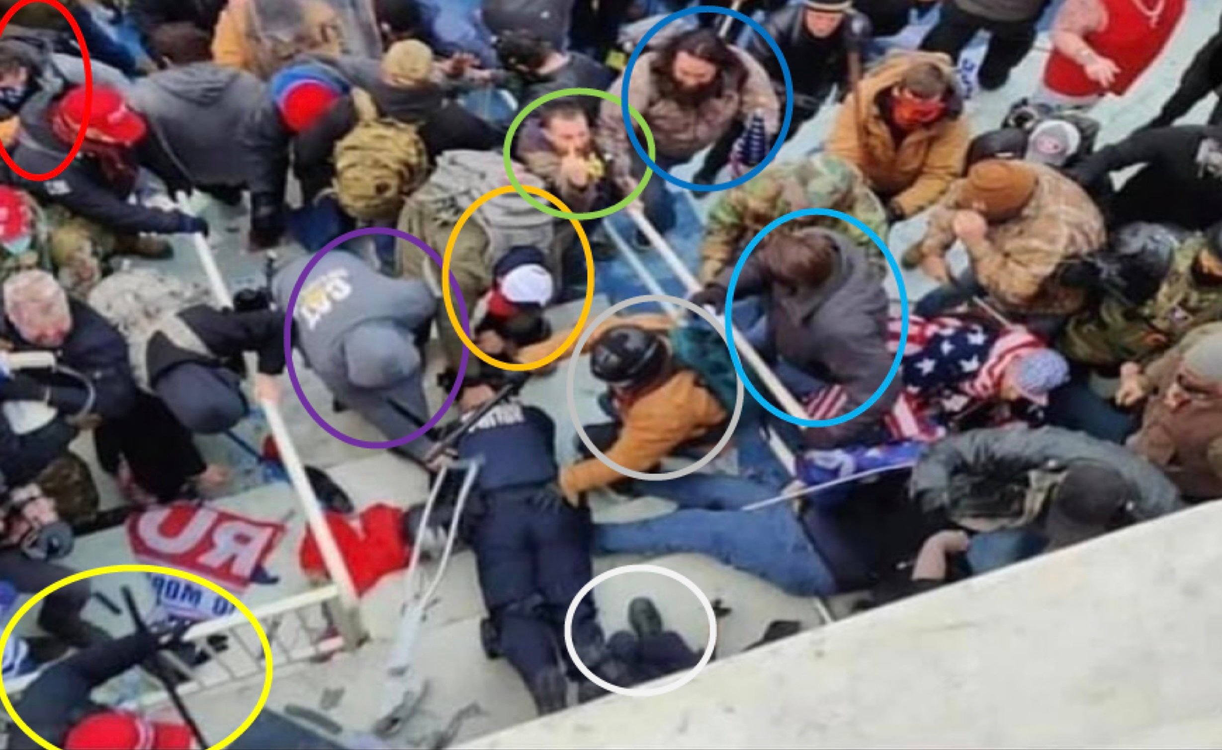 Former cop sentenced to prison for assaulting officers during Capitol ...