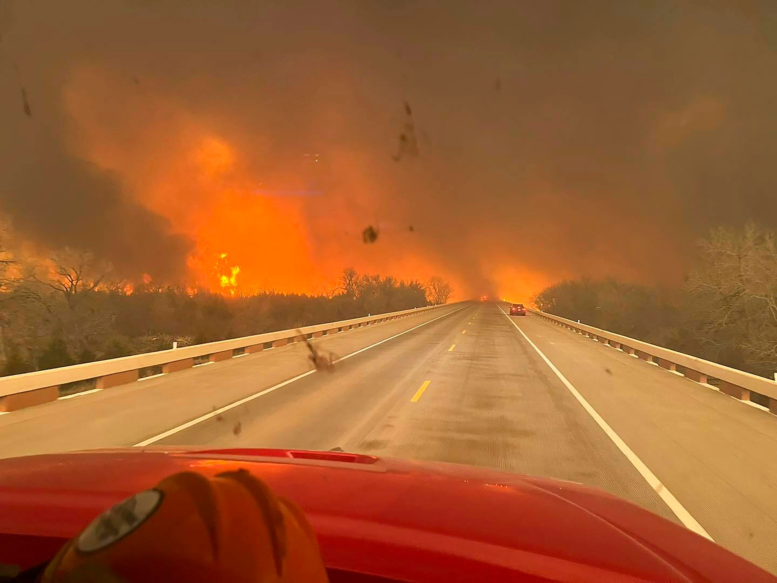 Wildfire grows into one of largest in Texas history as flames menace ...