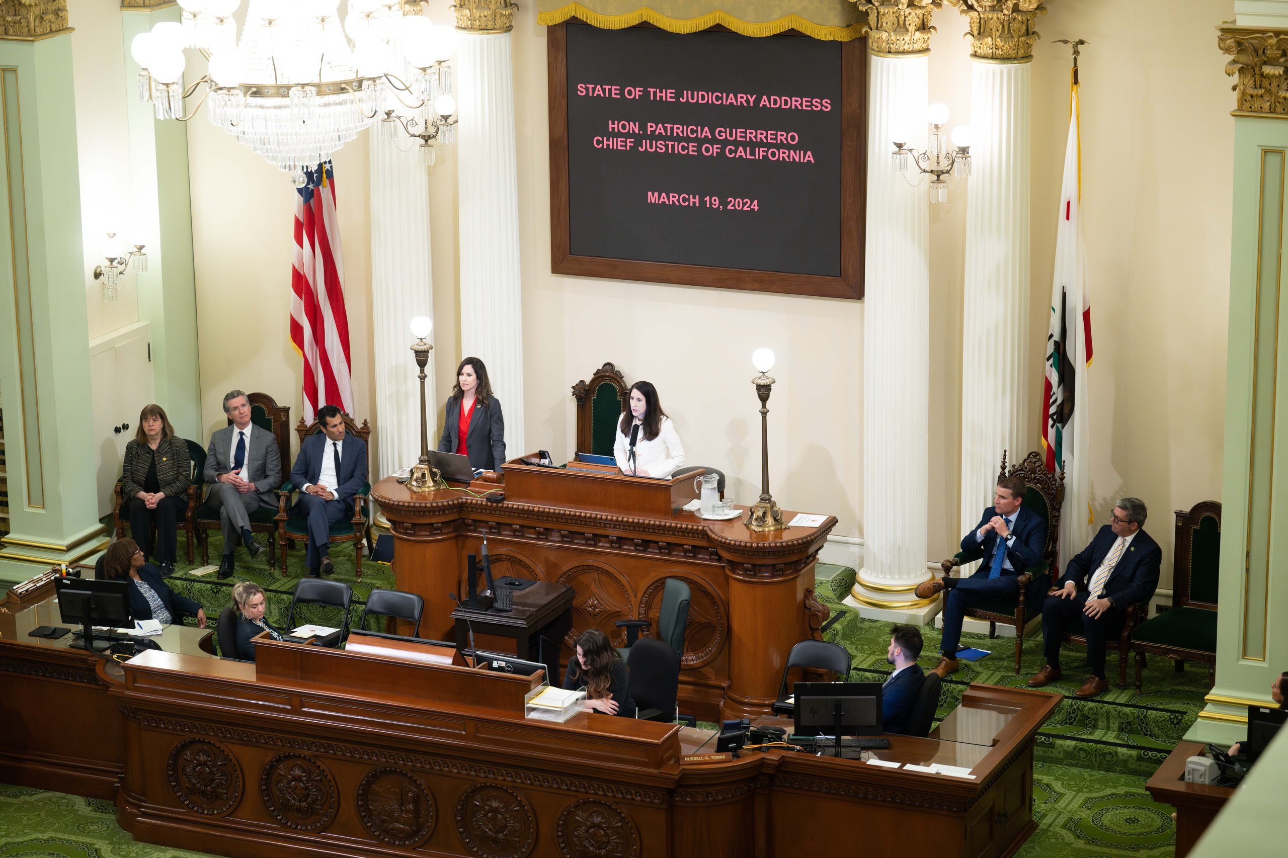 California’s chief justice delivers annual state of the judiciary ...