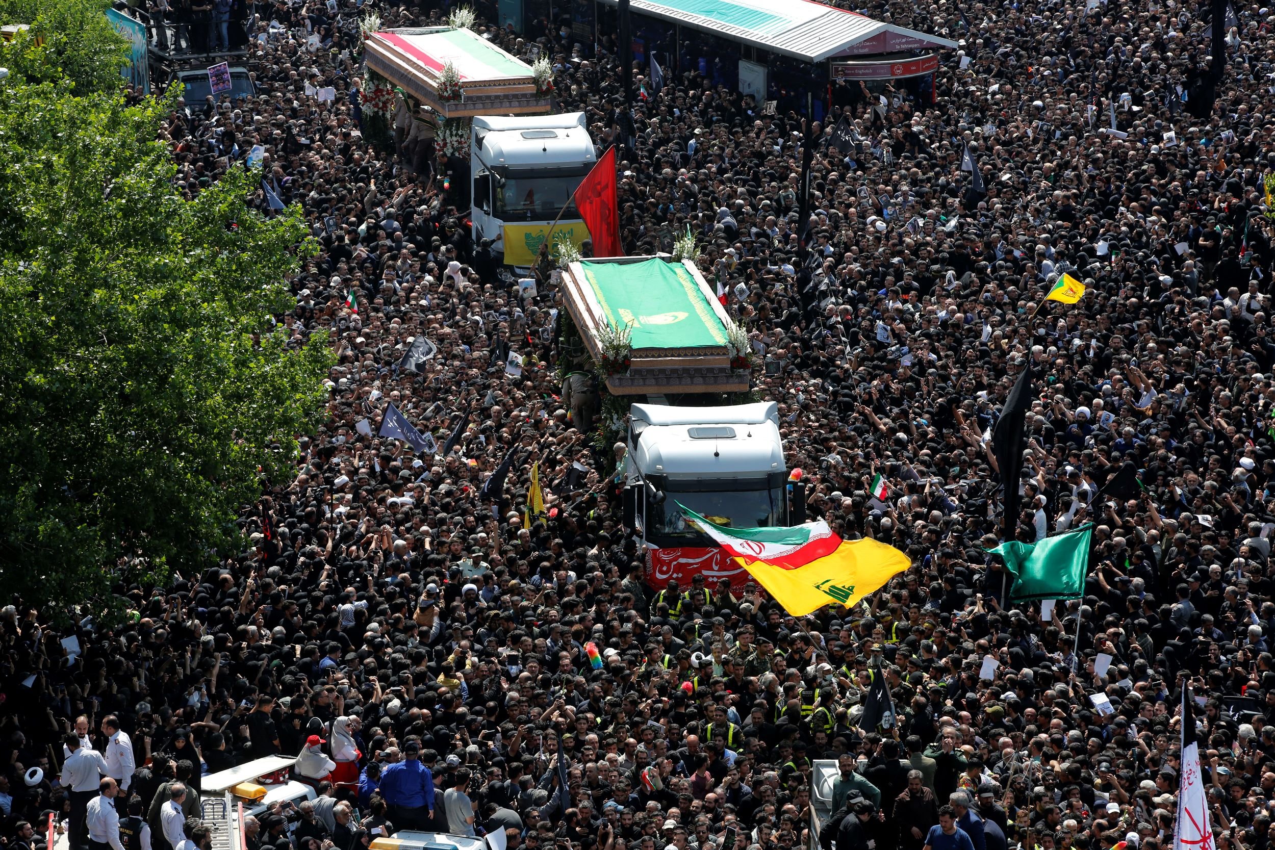 Huge crowds in Iran capital for president’s funeral | Courthouse News ...