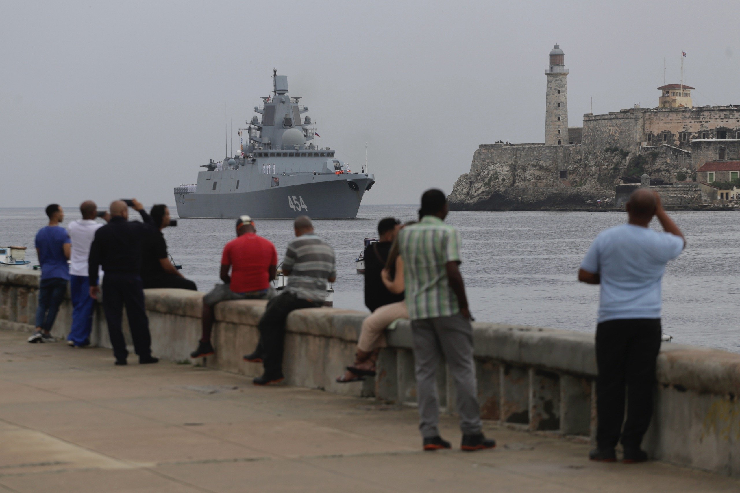 Russian warships reach Cuban waters ahead of military exercises in the ...