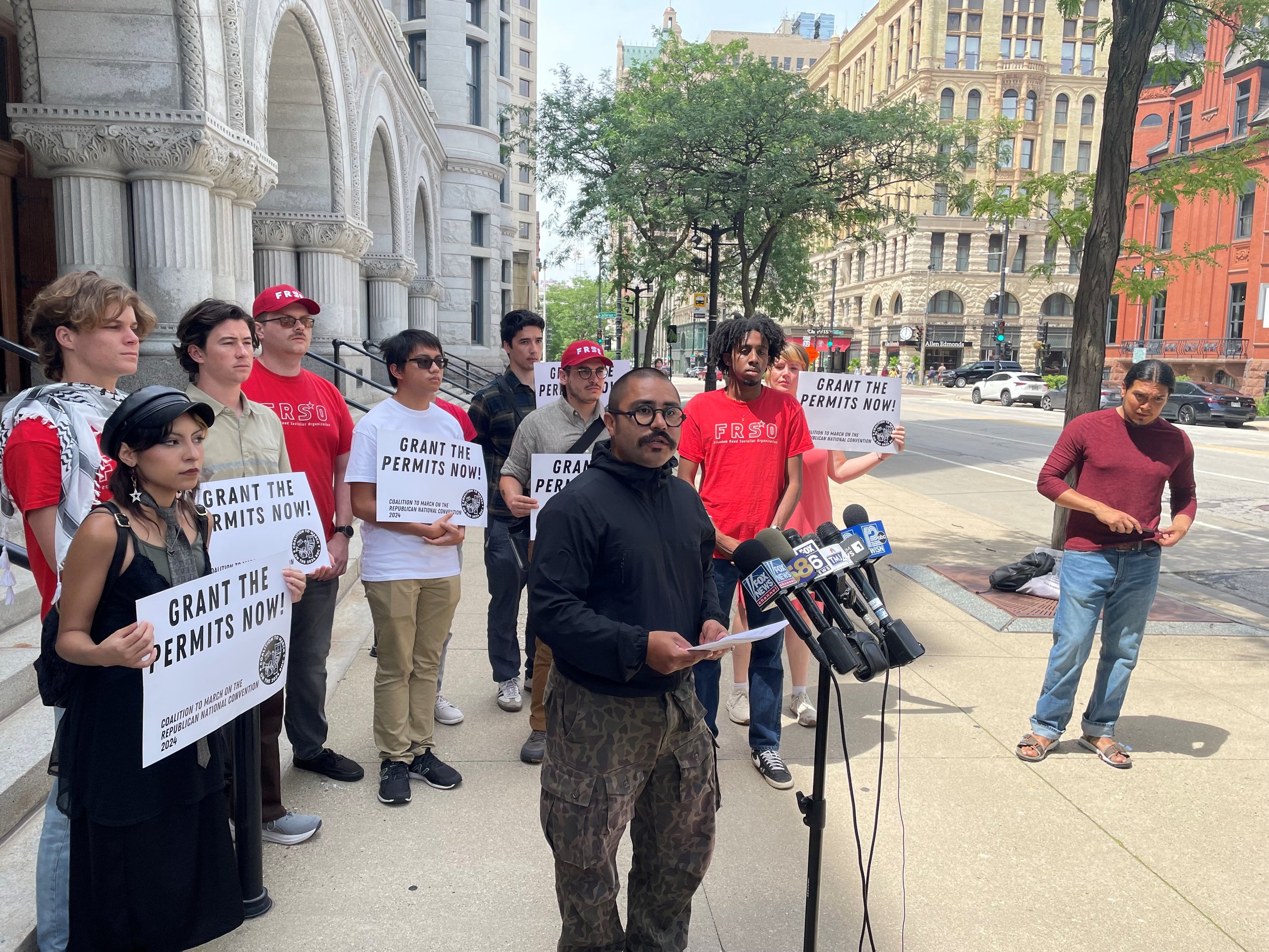 RNC protesters condemn ruling restricting march in Milwaukee ...