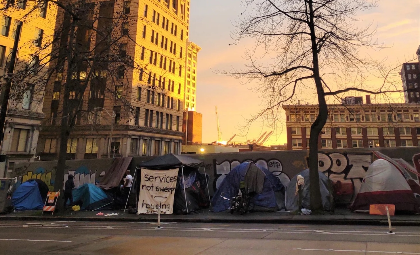 ACLU sues Washington city over anti-homeless camping laws | Courthouse ...