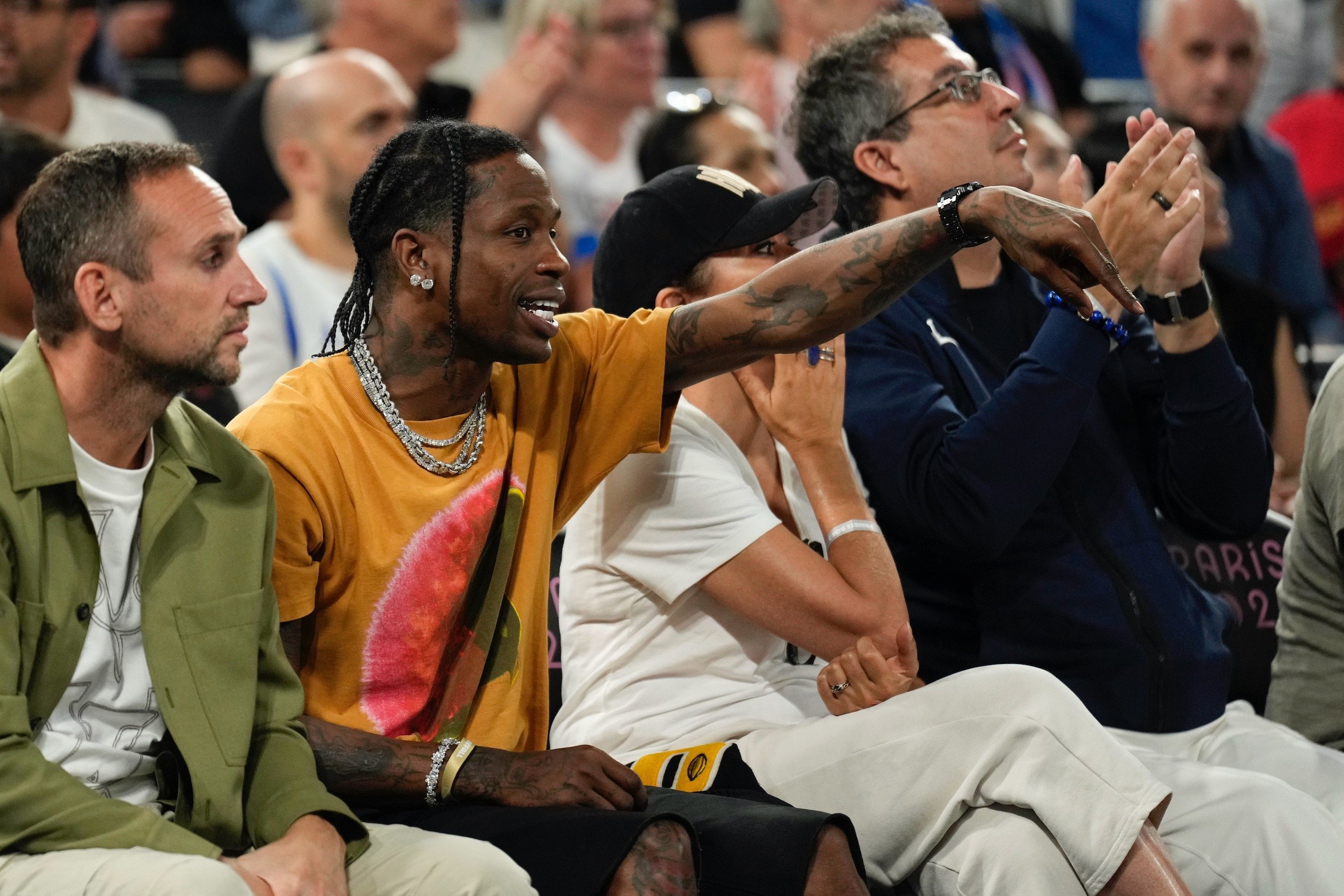 Travis Scott is arrested at a Paris hotel after altercation with a ...