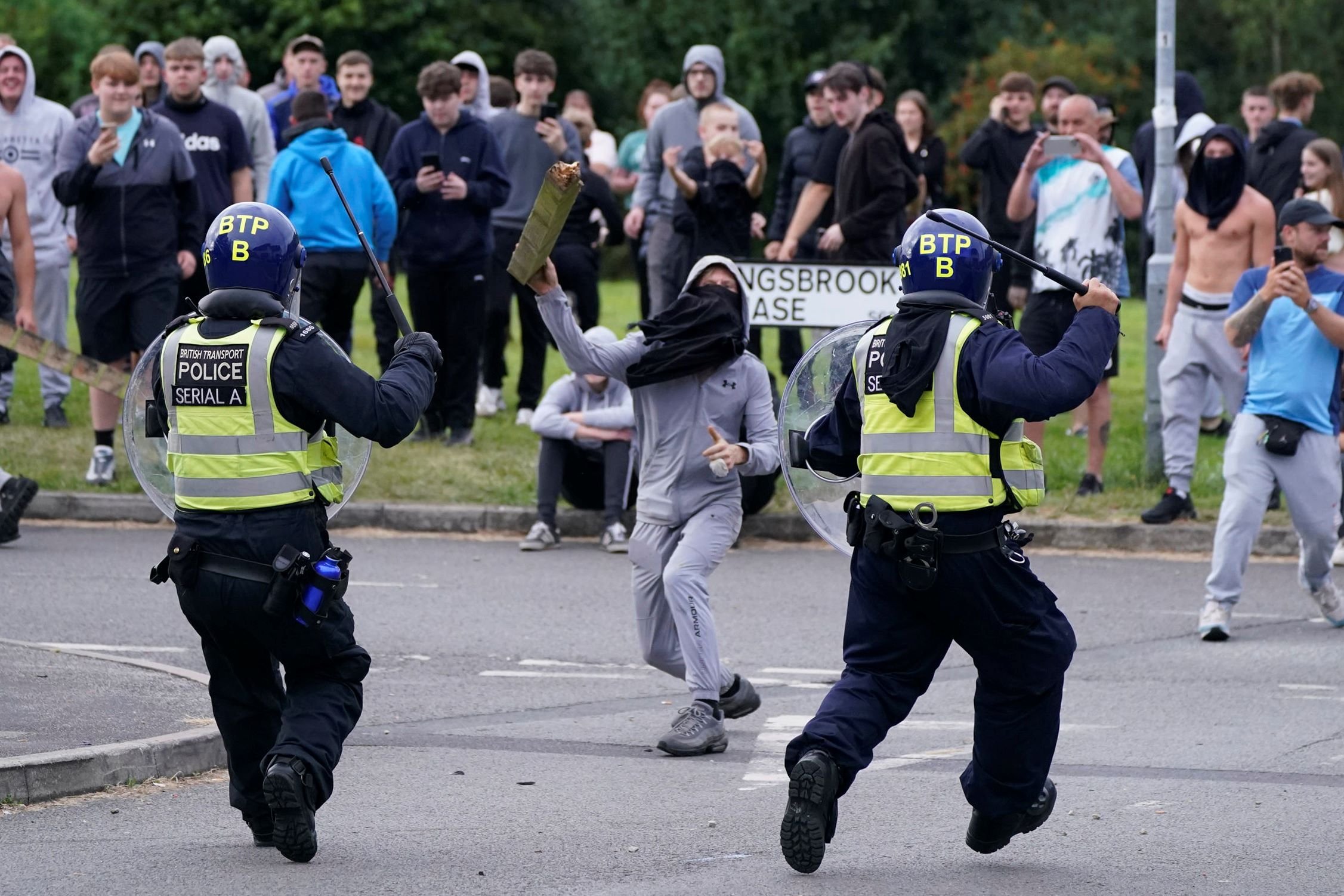 Young and old charged over riots point to anger in UK society ...