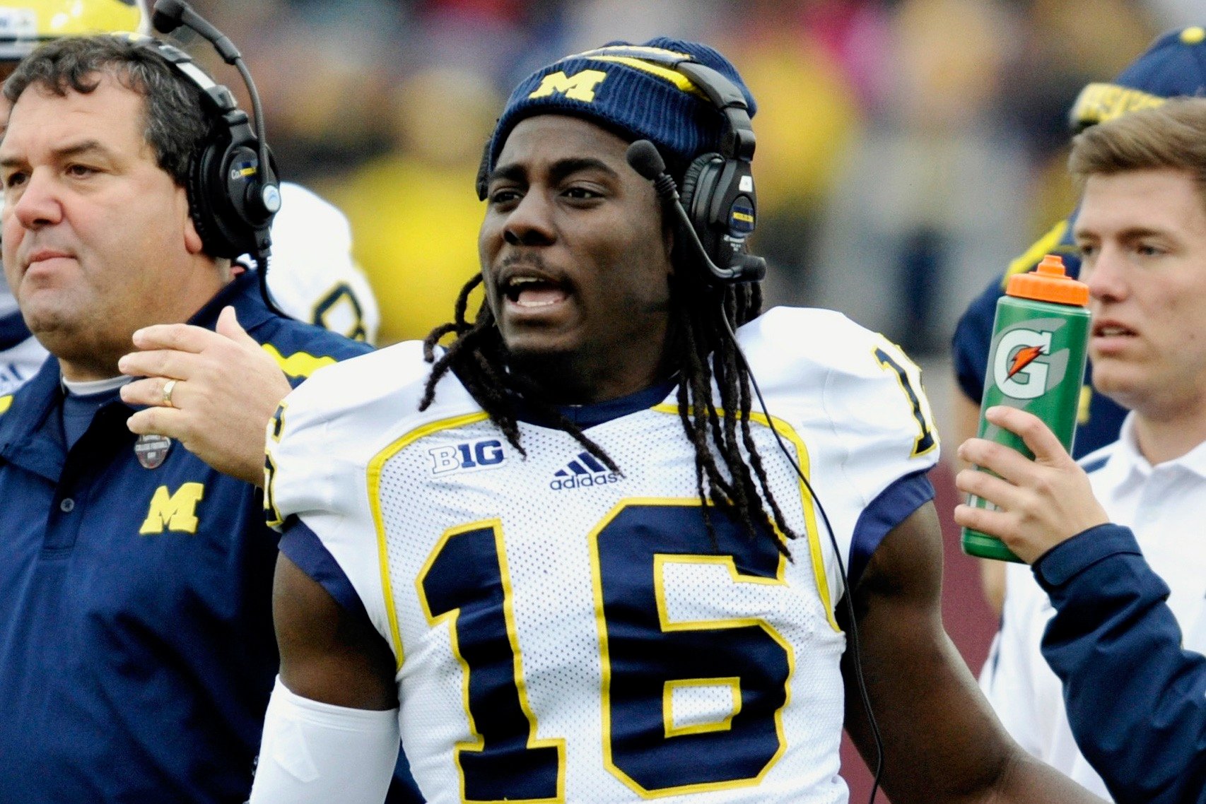 Denard Robinson and Braylon Edwards are among former Michigan players ...
