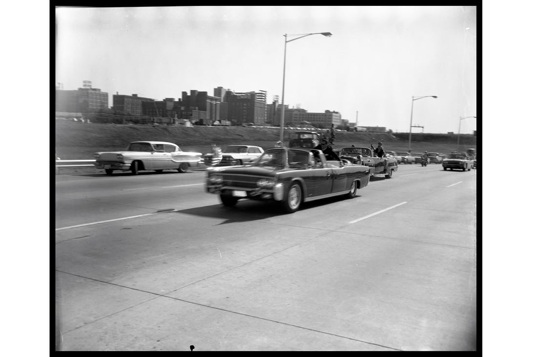 Footage of motorcade racing JFK to the hospital after he was shot is ...