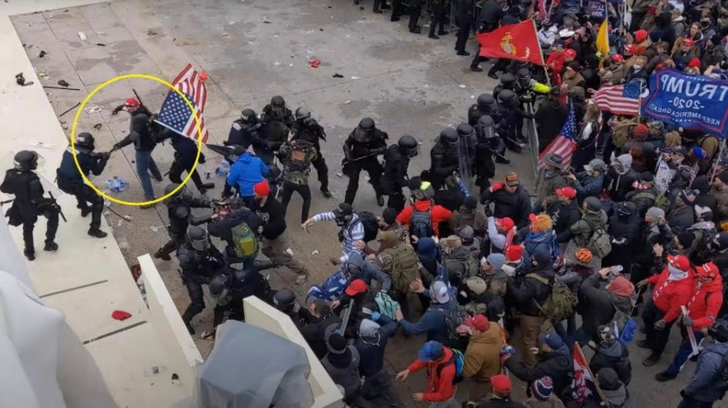 Capitol rioter who breached ‘critical’ police line sentenced to 27 ...