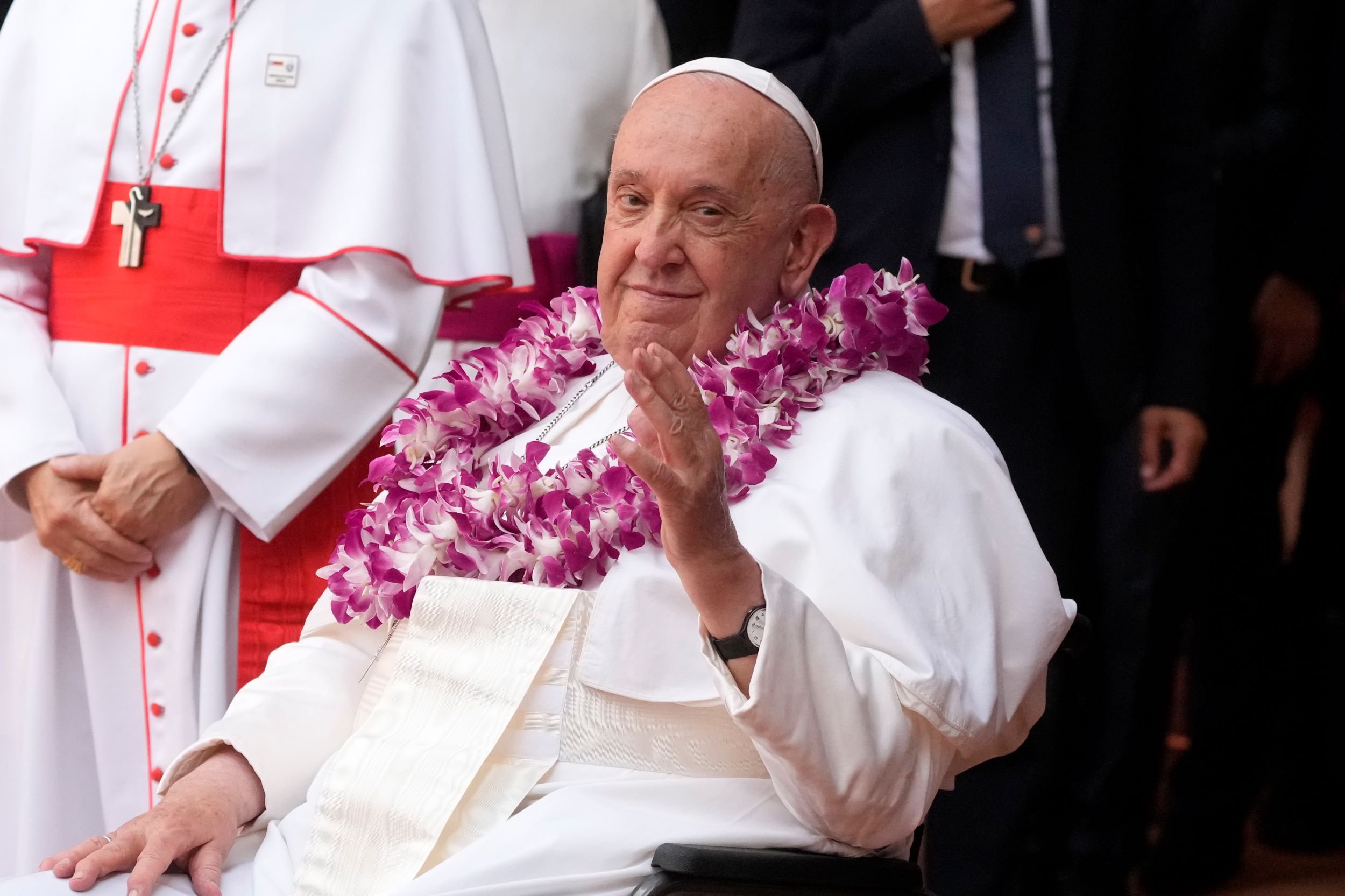 Pope returns home after epic four-nation Asia-Pacific tour | Courthouse ...