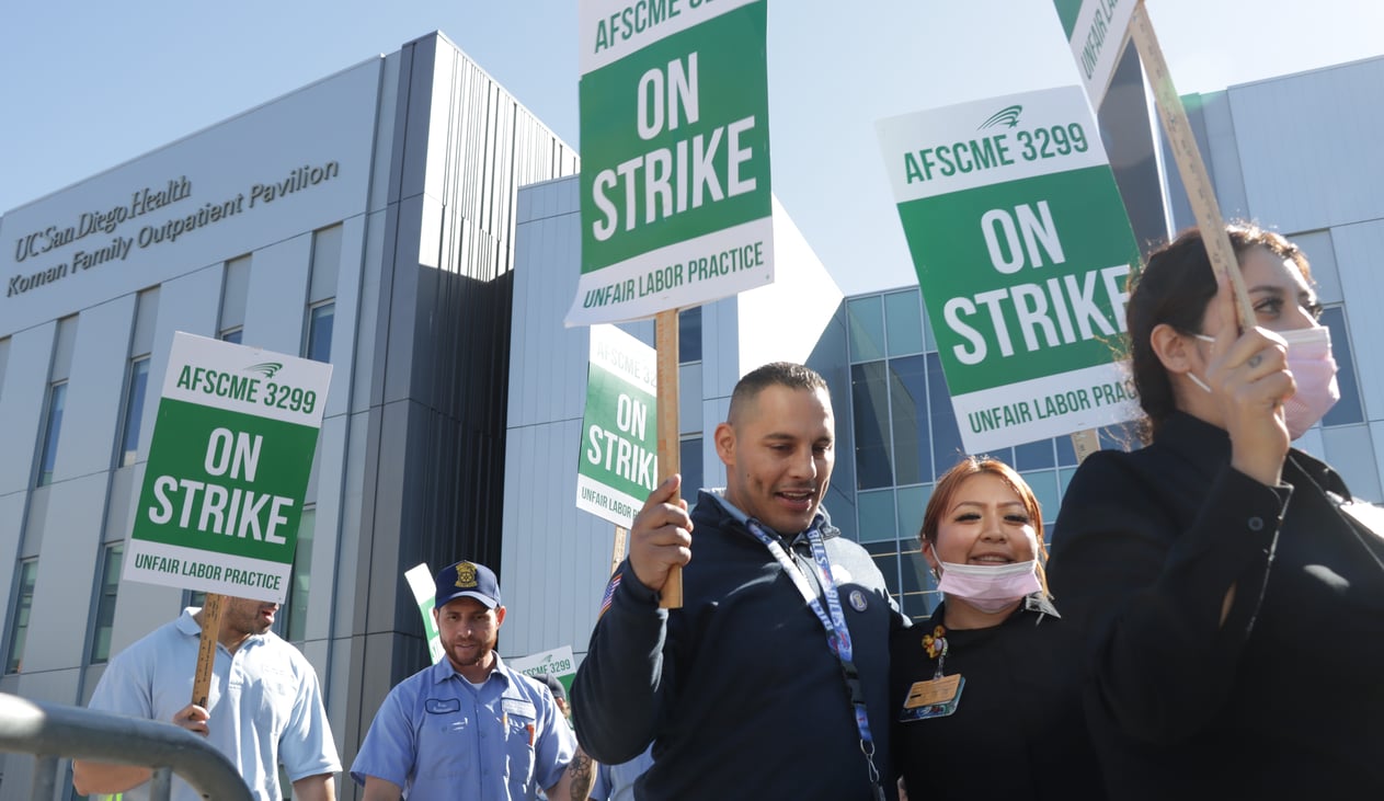 'UC turned their backs on us': University of California medical workers ...