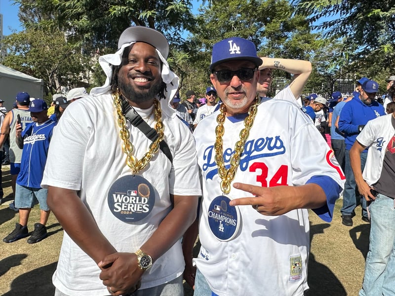 Dodger fans finally get victory parade following latest World Series ...