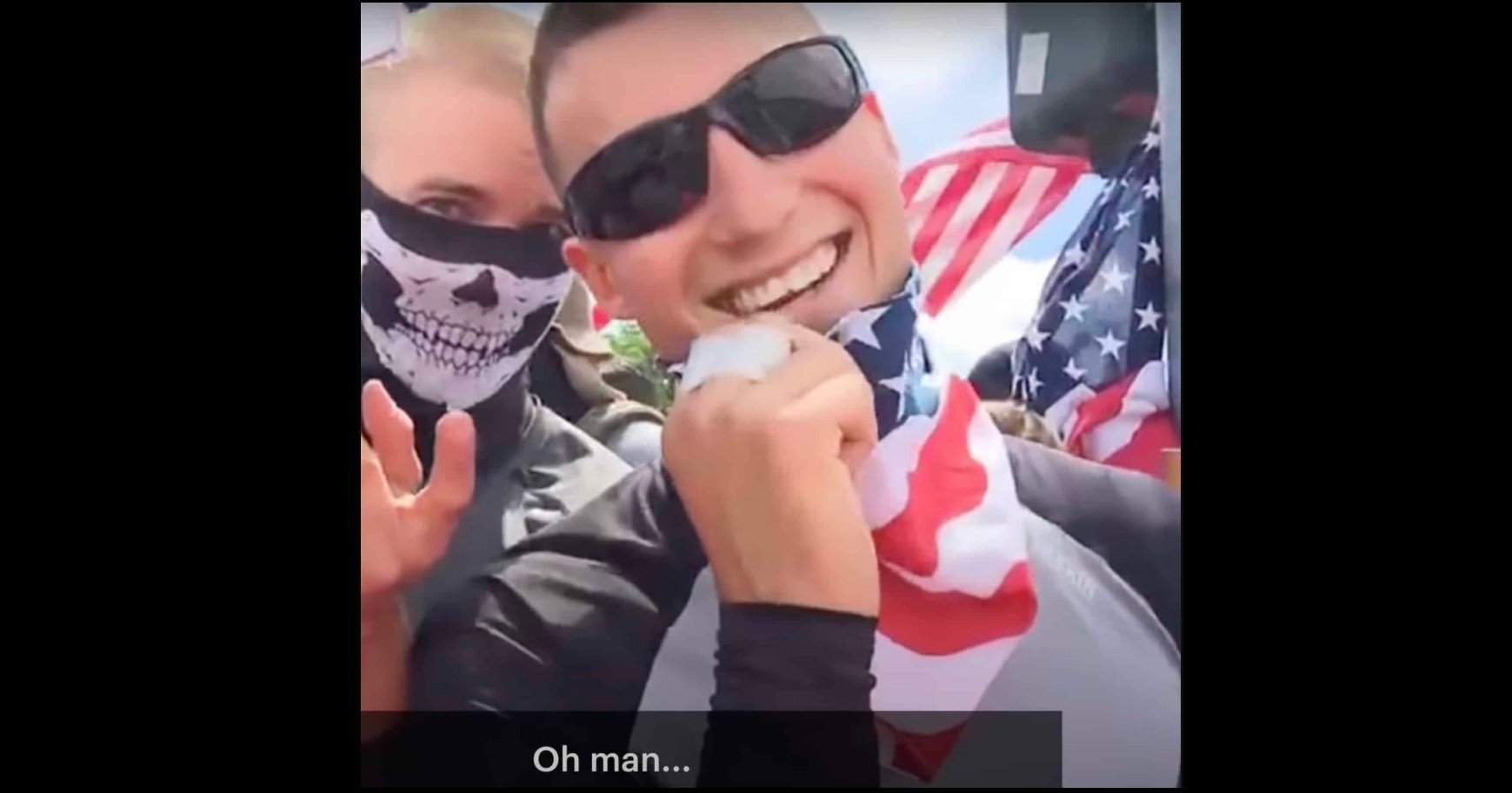 White supremacist gets two years in prison for attacking demonstrators ...