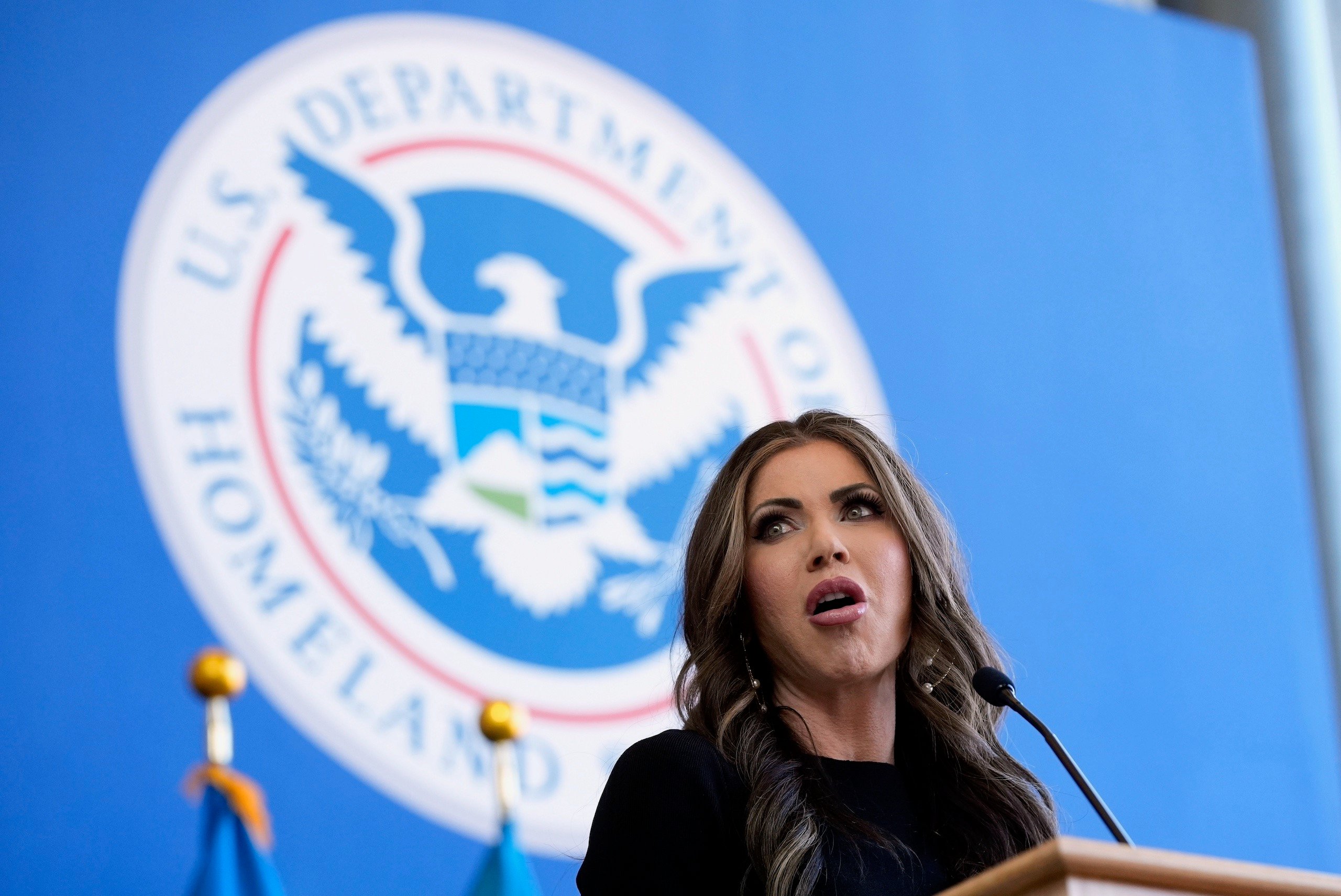 Dems demand DHS chief Noem testify after agents detain lawmaker’s ...