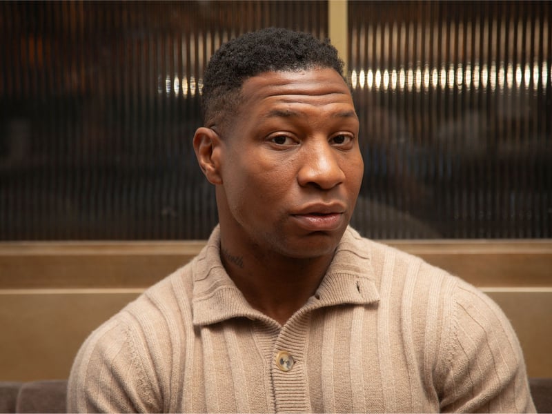 Jonathan Majors is on a redemption tour. For what, he won't say ...