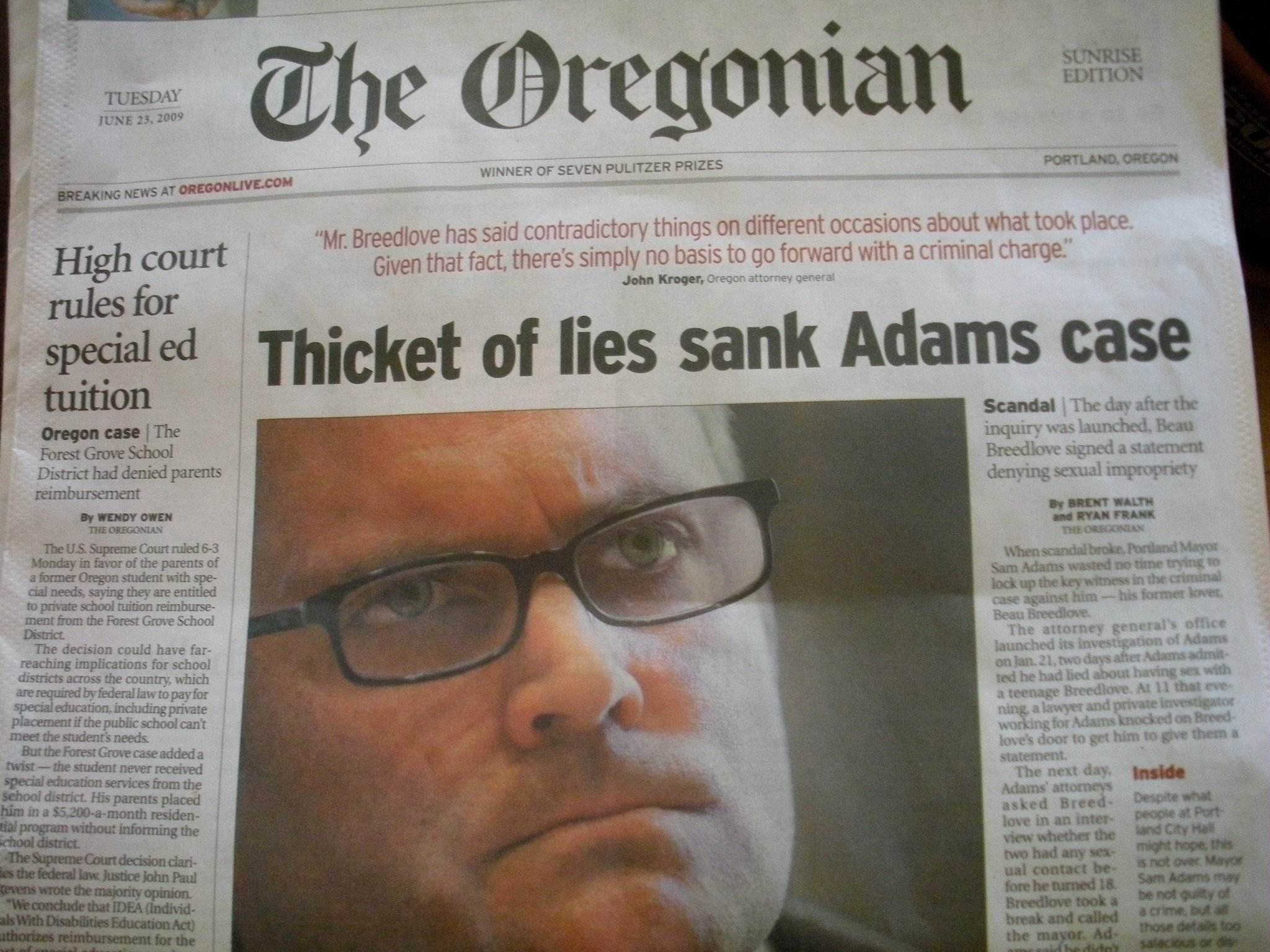 Oregon newspaper will have to turn over confidential docs inadvertently ...