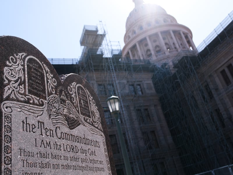 Texas House approves bill mandating Ten Commandments in classrooms ...