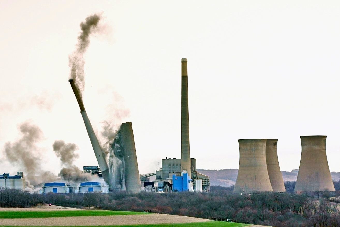 Coal-fired power plant, now retired, to become massive gas-powered ...