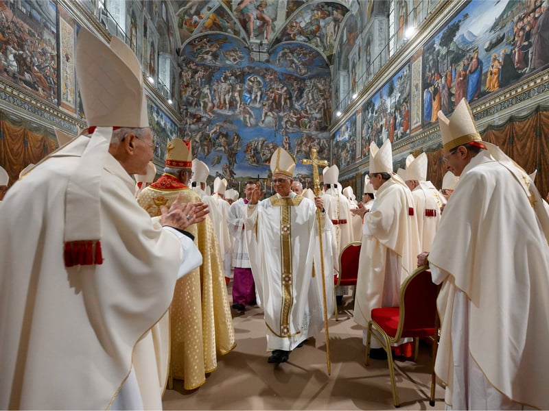 Pope Leo XIV celebrates first Mass as details emerge of how votes ...