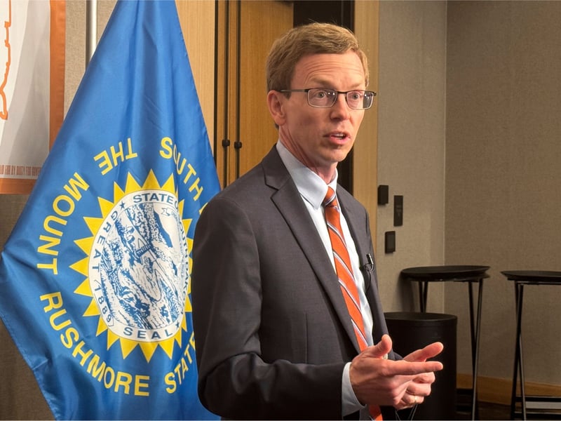 US Rep. Dusty Johnson announces he's entering race to become South ...