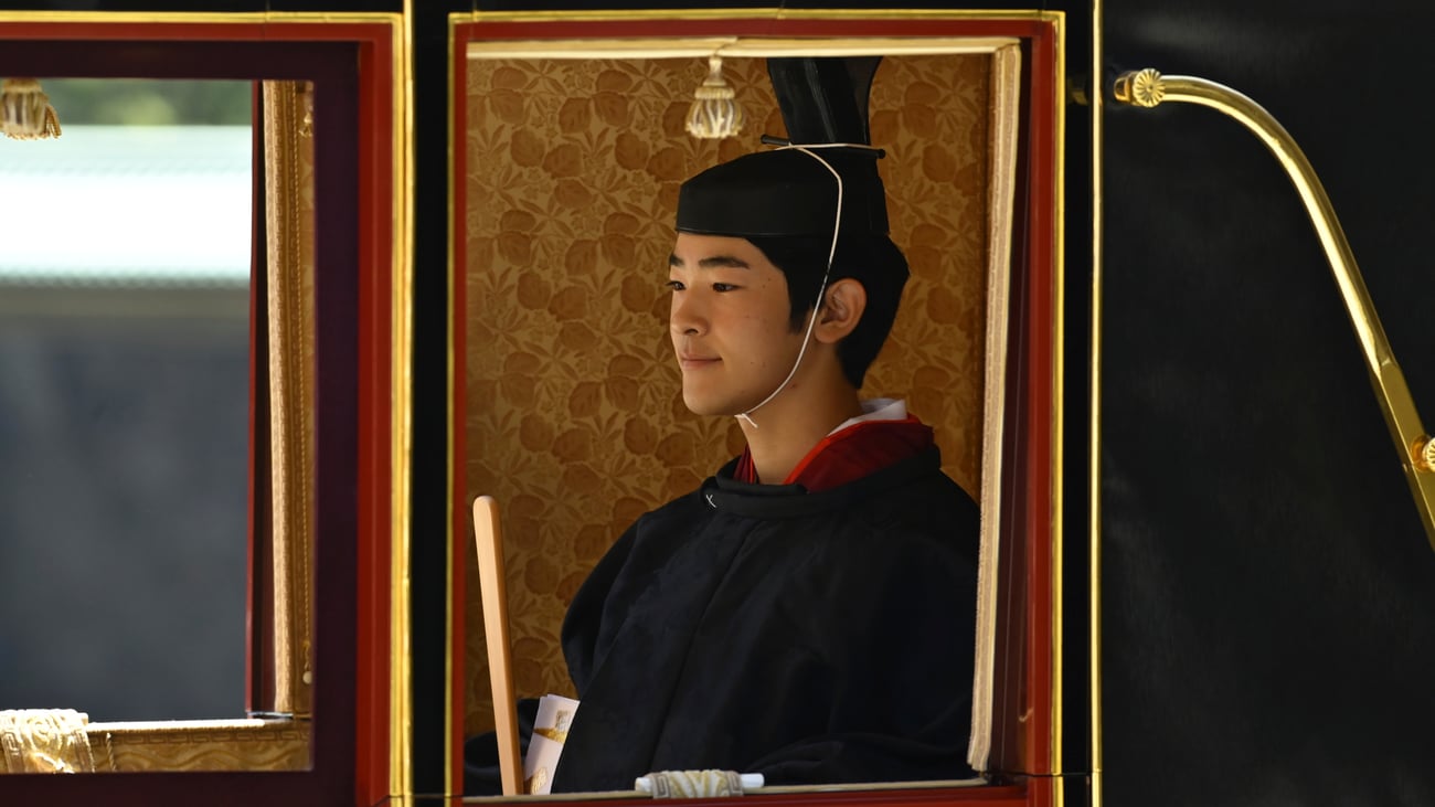 Japan's Prince Hisahito is the first male royal to reach adulthood in 40 years. He may be the ...