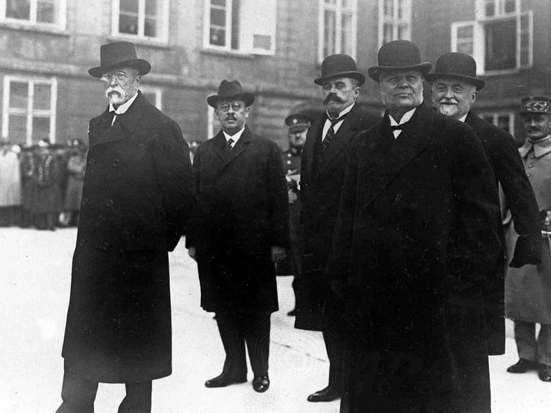 A mysterious envelope from Czechoslovakia's founding father has been ...