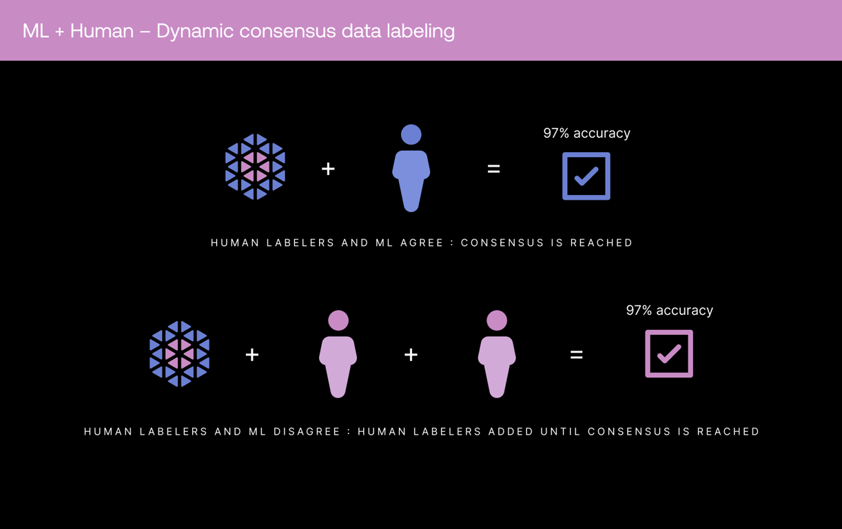 ML & Human Consensus: The Best of Both Worlds - Scale