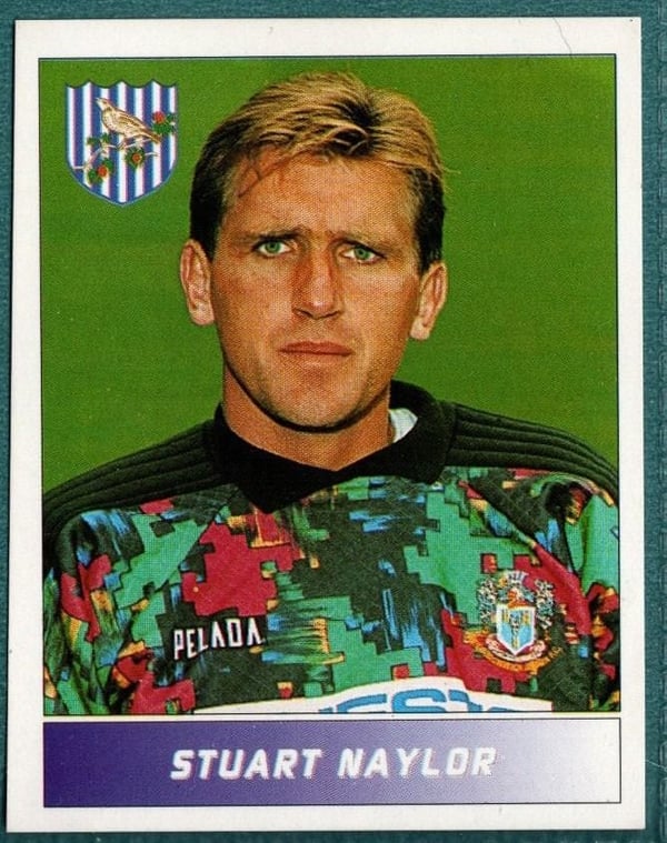 Panini Sticker Stuart Naylor West Brom No.335 - Football League 95