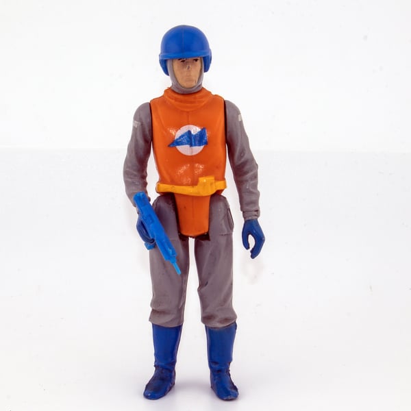 Superb Action Force Space Force Pilot Vintage Figure