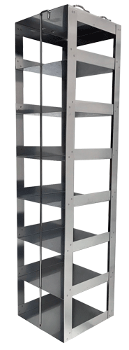 Value Series Vertical Rack for Standard 3" Boxes- Rack Only - 7 Boxes ...