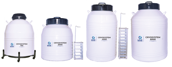 MVE CryoSystem 2000 | LN2 Dewar | LN2 Freezer