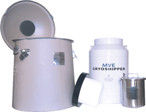 Cryogenic Shippers & LN2 Transport | Cryoshippers | LN2 Shippers