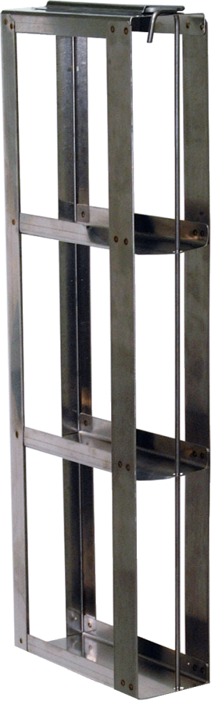 Slim Vertical Freezer Racks for Standard 2″ Boxes | 3 Boxes High