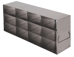 Stainless Steel Upright Freezer Rack for FluidX Boxes & Micronic Racks ...