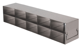 Stainless Steel Upright Freezer Rack for FluidX Boxes & Micronic Racks ...