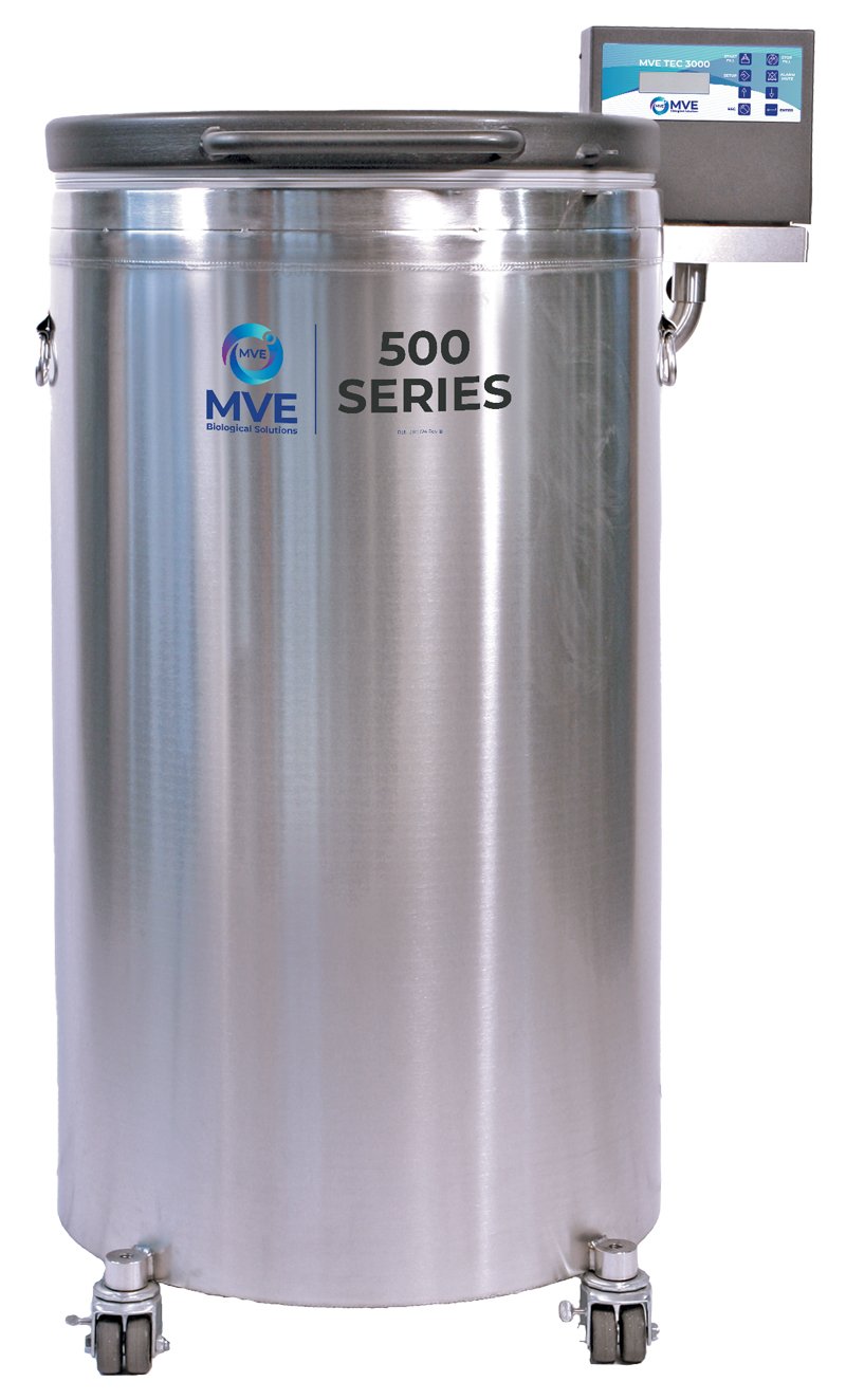 MVE 510AF-GB Liquid Nitrogen LN2 Freezer With Full Auto Control & Gas ...