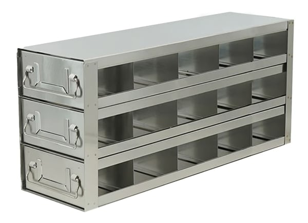 Upright Freezer Drawer Racks for (15) Total 96-Well Matrix Boxes ...