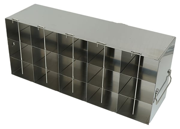 Upright Freezer Racks | MATRIX Boxes | FluidX Boxes | 15 Boxes Total