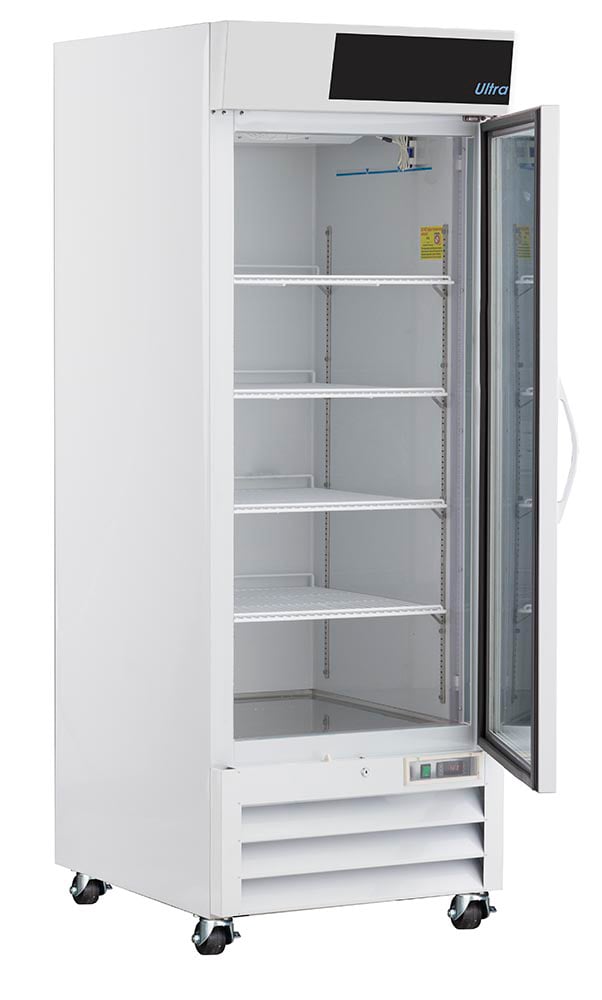 CliniCool Ultra Series 26 Cu. Ft. Hinged Glass Door Controlled Room ...