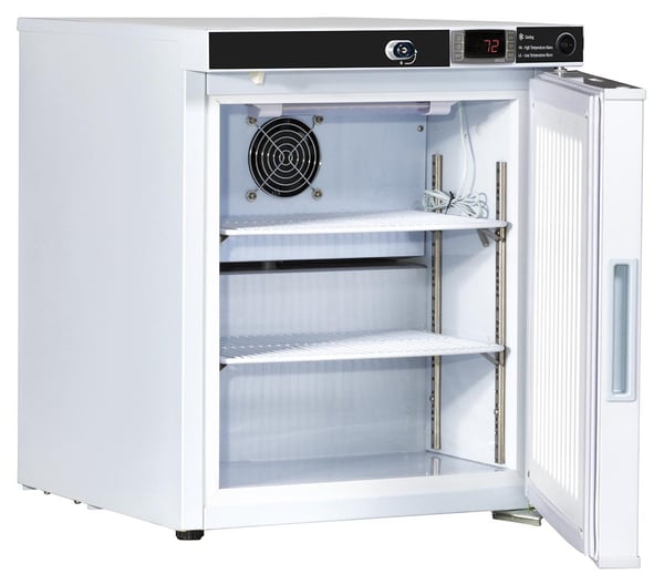 CliniCool Silver Series PRIME 1 Cu. Ft. Free Standing Undercounter ...