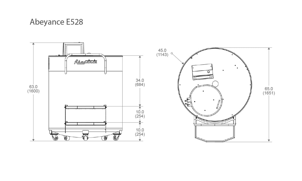 Azenta E528 Extended Height LN2 Freezer (Capacity: 52,800 x 2.0ml vials ...