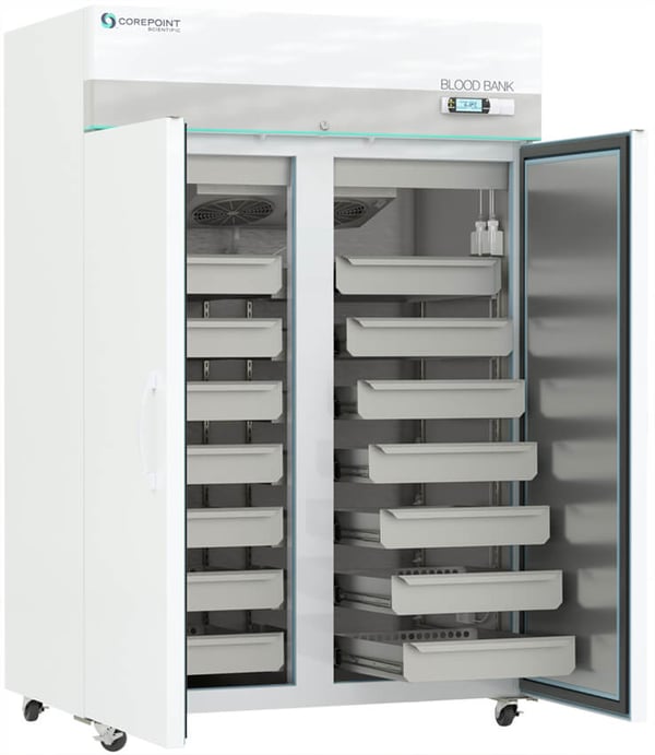 Corepoint Scientific Blood Bank Refrigerator | 49 Cu. Ft. | Solid ...
