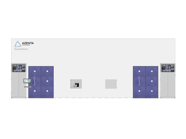 SampleStore™ Automated Sample Cold Storage System at -20°C Temps