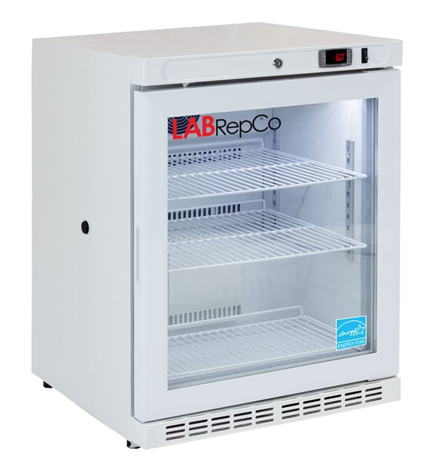 LabRepCo 4 Cu. Ft. Undercounter Lab Refrigerator | Glass Door