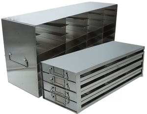 Freezer Racks for Upright Laboratory Freezers
