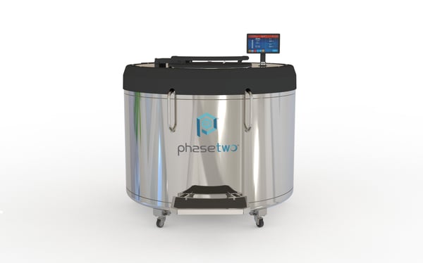 phasetwo HCHE92 LN2 Freezer | Capacity: 92,300 x vials