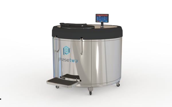 phasetwo HCHE92 LN2 Freezer | Capacity: 92,300 x vials
