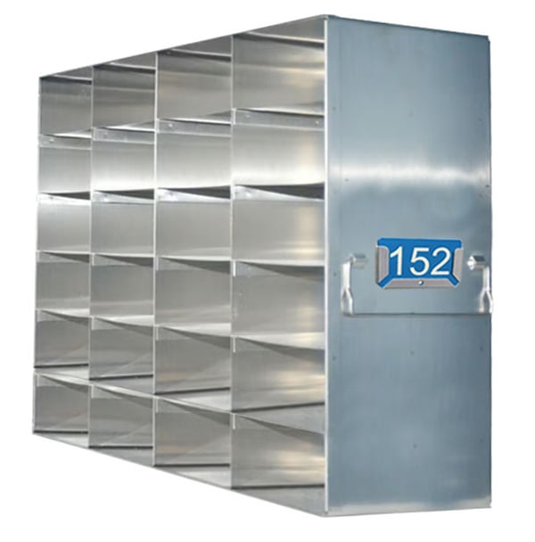 Custom Aluminum Labels for Freezer Racks | LabRepCo, LLC